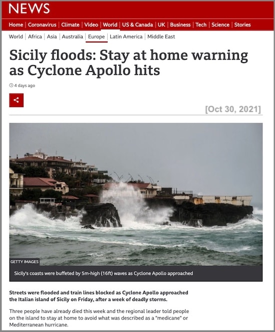 10-30-2021-Sicily-floods-Cyclone-Apollo - Super Torch Ritual